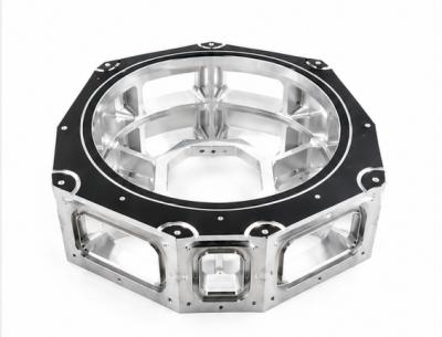 China 5 Axis CNC Machining Parts  6061 Aluminum Octagonal Frame Custom OEM Spare Part for sale