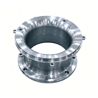 China Machined Stainless Steel Flange Upper Cover Cnc Turning Milling Part for sale