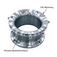 China Machined Stainless Steel Flange Upper Cover Cnc Turning Milling Part for sale