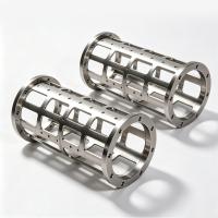 China OEM 5 Axis Cnc Machine Parts Hollow Cage Cylinder Custom Aerospace Structural Support Sleeve for sale
