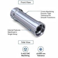 China Precision 5 Axis CNC Turn Mill Aerospace Engine Components Prototype Wear Resistance for sale