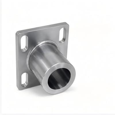 China Q235A Stainless Steel CNC Machining Parts Steel Support Seat For Industrial Equipment for sale