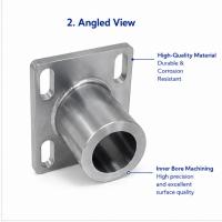 China Q235A Stainless Steel CNC Machining Parts Steel Support Seat For Industrial Equipment for sale