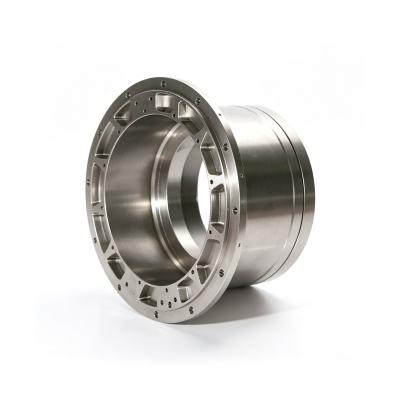 China Aerospace Machined Components CNC Turn Mill Aerospace Flange Housing for sale