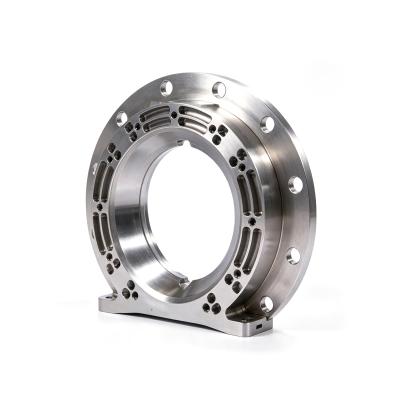 China OEM Aerospace Parts Cnc Machining Flange Bracket Alloy Non Standard for sale