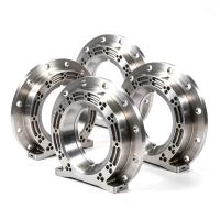 China OEM Aerospace Parts Cnc Machining Flange Bracket Alloy Non Standard for sale