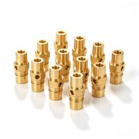 China OEM CNC Copper Parts Turned Brass Fluid Connector Brass Polishing for sale