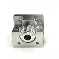China Custom CNC Machined Flange Connector Housing Aluminum Stainless Steel Precision Turning Milling Service for sale