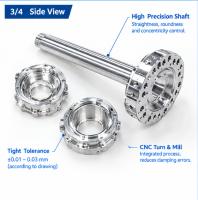 China OEM Robot Parts Precision 5 Axis CNC Machined Aluminum Robot Joint Components for sale