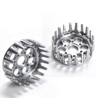 China Motor Cooling 5 Axis CNC Machining Parts Aluminum Heat Dissipation Housing for sale