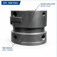 China 5 Axis CNC Turning Milling Parts  Aluminum Diaper Machinery Parts for sale