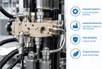 China Smooth PEEK Hydraulic Manifold Block CNC Machined High Performance Engineering Plastic Valve Block for sale