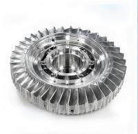 China High Precision Aerospace Machined Components 5 Axis CNC Aluminum Blisk Integral Blade Disk End Gear Teeth for sale