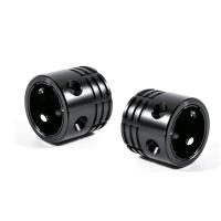 China Black Anodized CNC Aluminum Parts  Precision Machined Housings & Connectors for sale