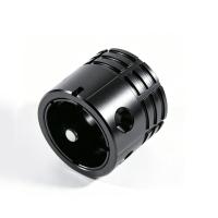 China Black Anodized CNC Aluminum Parts  Precision Machined Housings & Connectors for sale