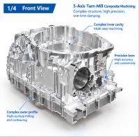 China 5 Axis Turn Mill CNC Large Complex Machined Aluminum Parts Housing OEM Machining for sale