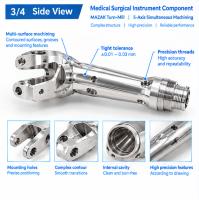 China High Precision Medical Device Component Manufacturers 5 Axis Turn Mill Large Complex Aluminum Housing for sale