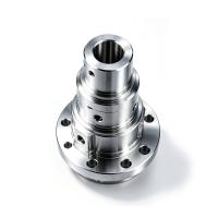 China Stainless Steel Flange Bushing CNC Turning Parts Precision for Industrial Machinery for sale