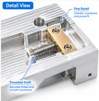 China OEM / ODM 5 Axis CNC Machining Parts  Aluminum Fixture Part ±0.005mm for sale