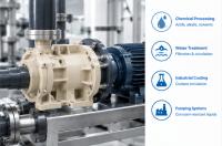 China PPS Plastic CNC Machining Parts Precision Pump Housing High Temperature Chemical Resistant for sale