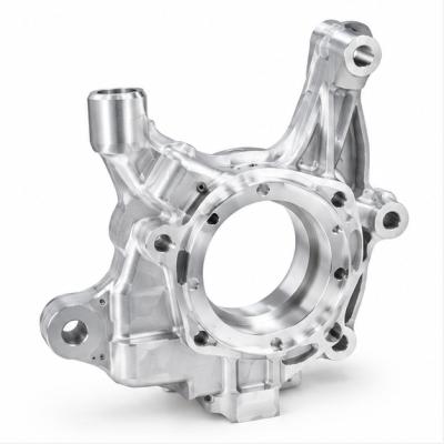 China Complex Structure Cnc Machine Automotive Parts Aluminum Automotive Knuckle ±0.005mm for sale