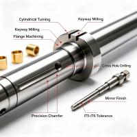 China GSK CNC High Volume Turned Milled Components For Industrial Equipment for sale