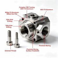 China GSK CNC High Volume Turned Milled Components For Industrial Equipment for sale