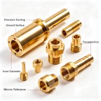 China High Precision Industrial OEM CNC Copper Parts Brass Turned And Milled Parts for sale