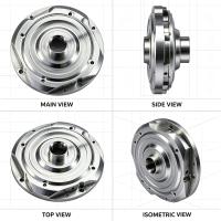 China Aluminum Positioning Connection CNC Composite Parts For Industrial Automation for sale
