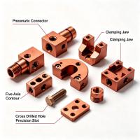 China CNC Copper Parts Wear Resistant Bronze High Volume Turned Milled Components for sale