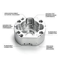 China Milling 5 Axis CNC Machining Parts Aluminum Precision Cavity Housing For Automation Locating Connection for sale