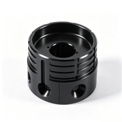China High strength Aluminum Precision Cylinder Housing CNC Composite Parts for Locating Connection for sale