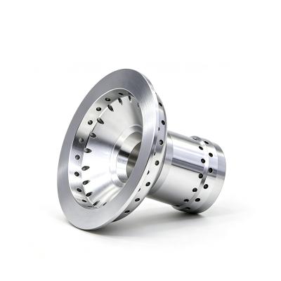 China CNC Composite Parts Aluminum Porous Flange Sleeve for Automation Fixture for sale