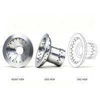 China CNC Composite Parts Aluminum Porous Flange Sleeve for Automation Fixture for sale