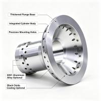 China CNC Composite Parts Aluminum Porous Flange Sleeve for Automation Fixture for sale