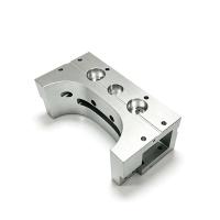 China Custom 5 Axis CNC Machined Aluminum Bearing Block Machine Positioning Connection Flange for sale