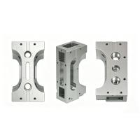 China Custom 5 Axis CNC Machined Aluminum Bearing Block Machine Positioning Connection Flange for sale