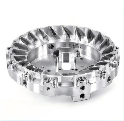 China 6061 / 7075 Cnc Machine Metal Parts Aluminum Stator Assembly Components 0.005mm Machining Accuracy for sale