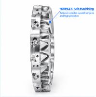 China 6061 / 7075 Cnc Machine Metal Parts Aluminum Stator Assembly Components 0.005mm Machining Accuracy for sale