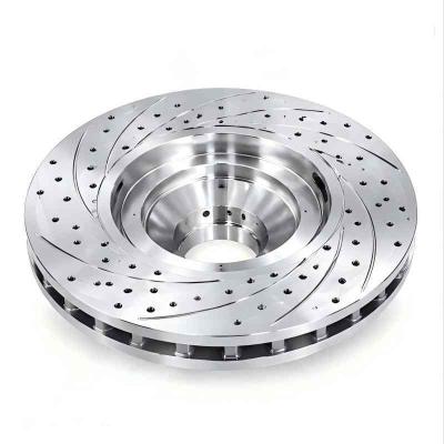 China OEM Machined Automotive Parts Precision Balanced 5 Axis Machined Brake Discs for sale