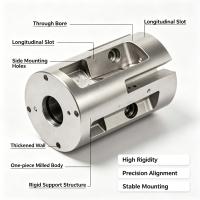 China Wrought Precision Machined Aluminum Parts Locating Connection Flange Seat For Industrial Positioning for sale