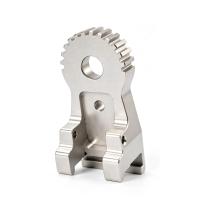 China Gear Type Gripper Bracket Custom Cnc Milling Parts For Positioning Connection Flange for sale