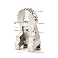 China Gear Type Gripper Bracket Custom Cnc Milling Parts For Positioning Connection Flange for sale
