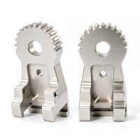 China Gear Type Gripper Bracket Custom Cnc Milling Parts For Positioning Connection Flange for sale