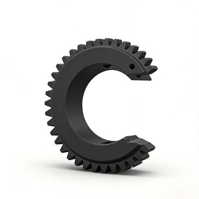 China 5 Axis CNC Machining Parts C-Type Split Open Gear High Precision For Automated Tightening Equipment for sale