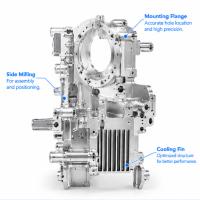China 5 Axis Cnc Precision Parts Aluminum Equipment Housing Chamfering & Deburring Treatment for sale