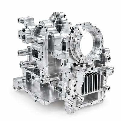 China 5 Axis Cnc Precision Parts Aluminum Equipment Housing Chamfering & Deburring Treatment for sale