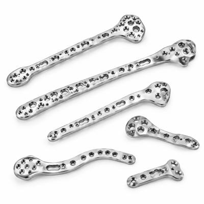 China Medical Device Components CNC Machined Aluminum Bone Plates Locking Compression 5 Axis for sale