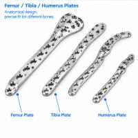 China Medical Device Components CNC Machined Aluminum Bone Plates Locking Compression 5 Axis for sale