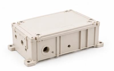 China Plastic CNC Machining Parts Injection Molded Housings ABS Precision Equipment Enclosure for sale